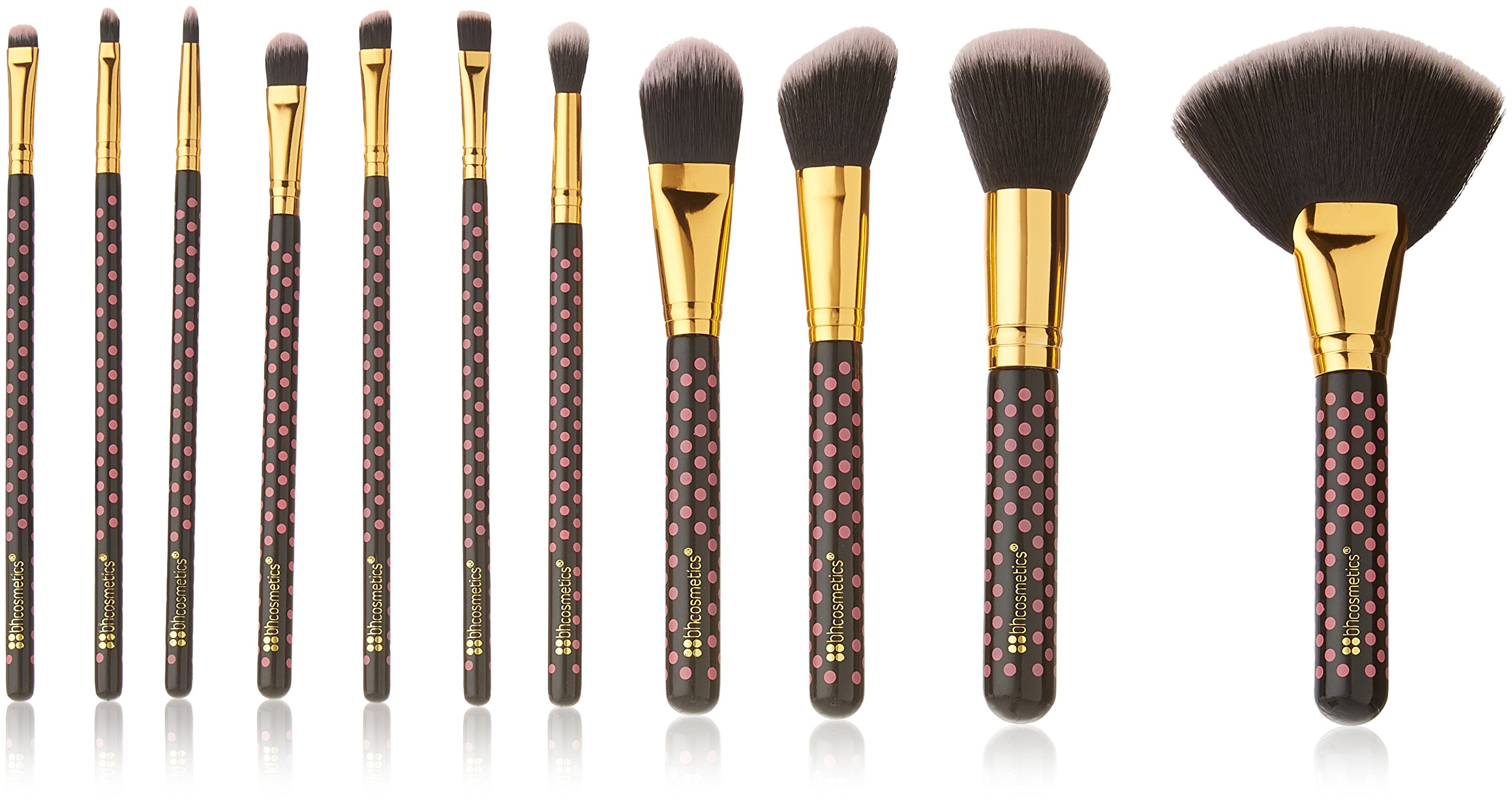 Amazon.com: BH Cosmetics 10 Piece Eco Luxe Brush Set: Beauty