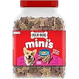 Amazon.com : 2 Pack Milk-Bone Mini's Peanut Butter Flavor Variety Dog ...