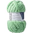 Amazon.com: Fluffy Chenille Yarn by Loops & Threads - Yarn for Knitting ...
