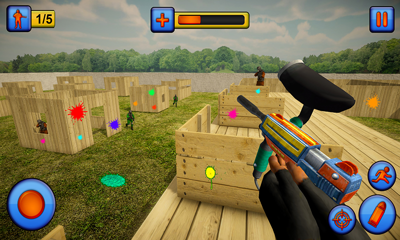 Paintball shooting gun arena:Amazon.com:Appstore for Android