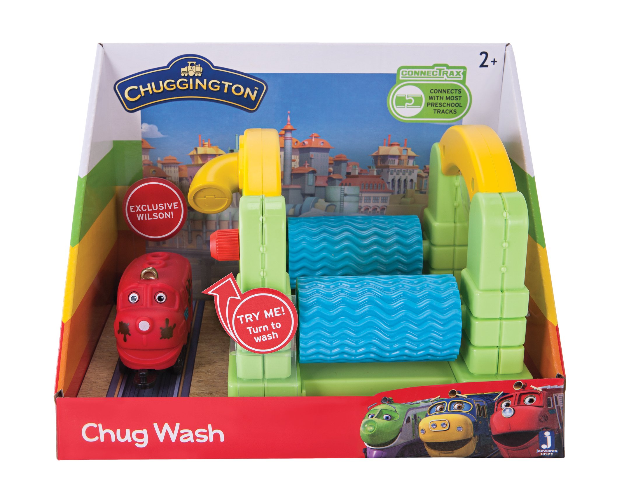 Chuggington 38571 Cbeebies Chug Wash Playset- Buy Online in India at ...