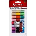 Amazon.com: SINGER Mercerized Cotton Hand Sewing Thread Pack - 24 ...