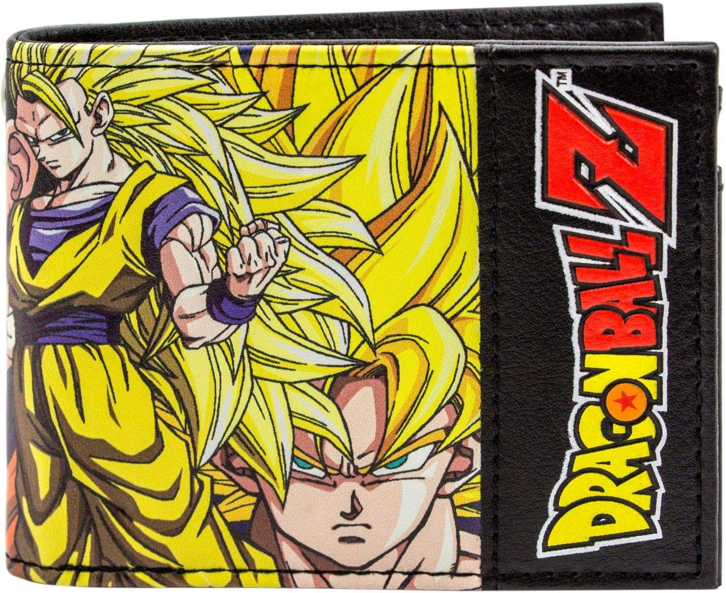 Toei Dragonball Z Goku & Vegeta Yellow ID & Card Bi-Fold Wallet – BigaMart