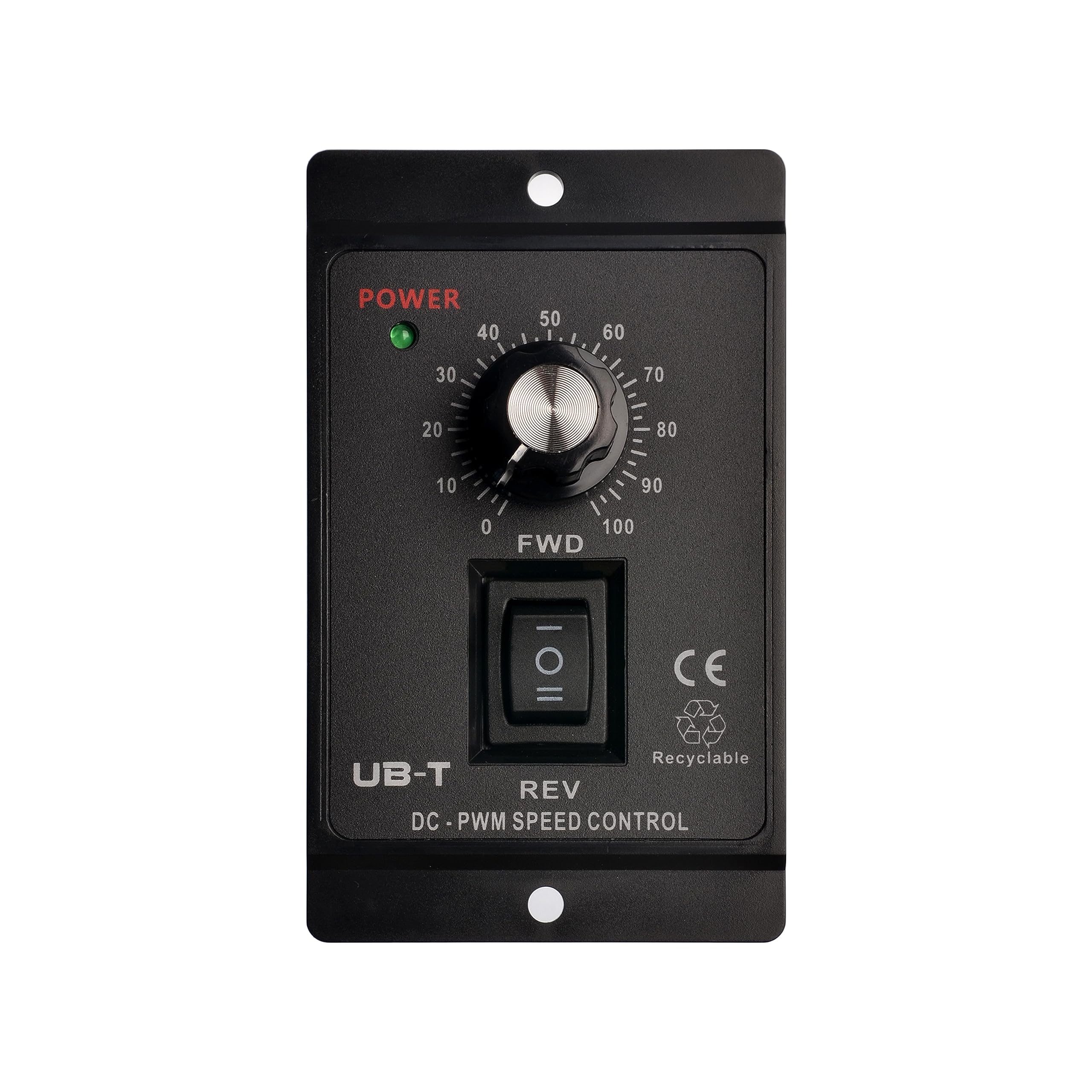 matell DC 12-60V 20A PWM Brush Motor Speeds Controller, Reversible Switch,Suitable for DC Brush ...