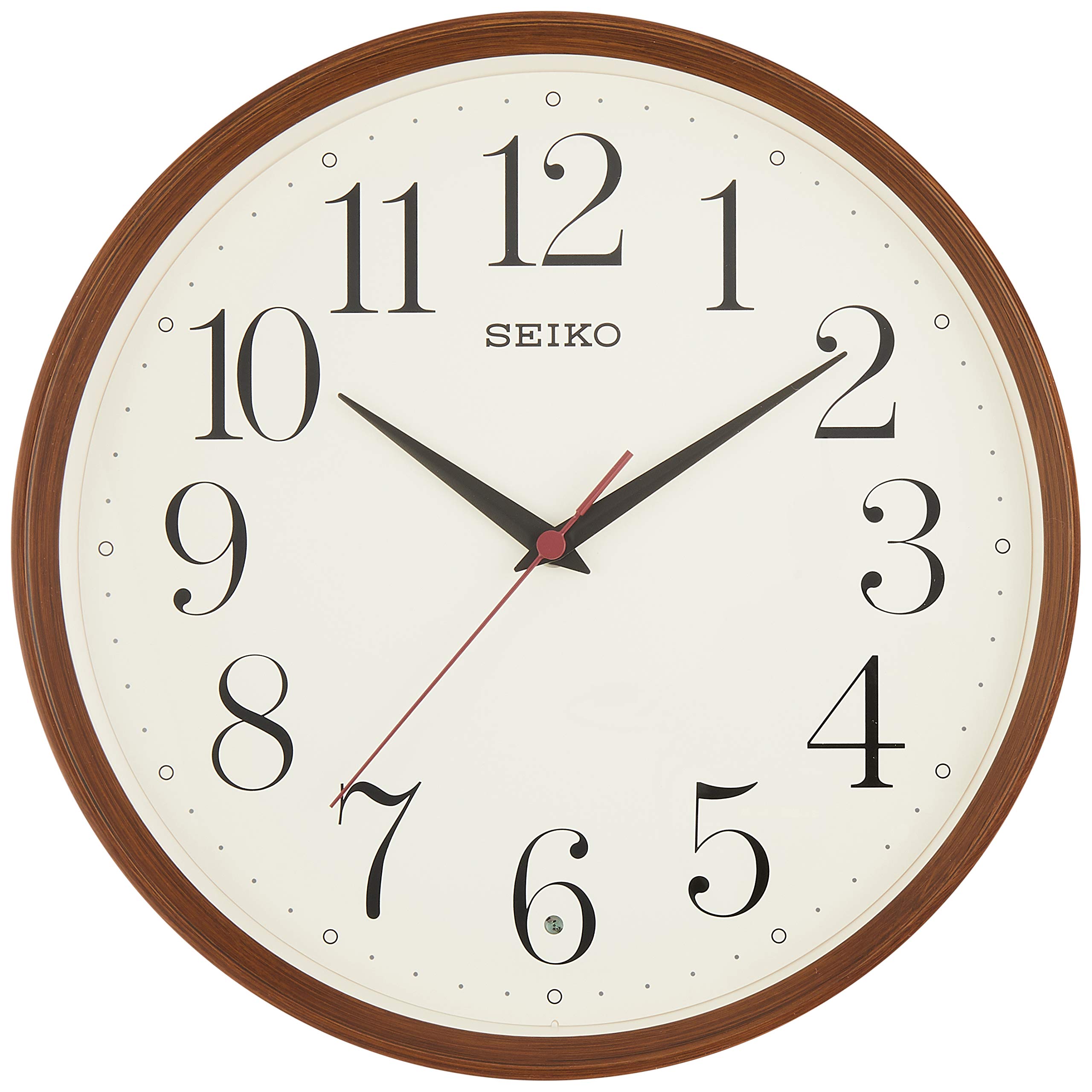 Mua Seiko Clock Wall Clock, Natural Radio, Analog, Dark Brown, Wood ...