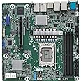 Amazon.com: AsRock Rack W680D4U-2L2T/G5 Micro-ATX Server Motherboard ...