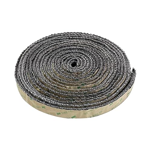 Protalwell Self Adhesive Stove Window Glass Gasket Tape, 1" Width 72 ...