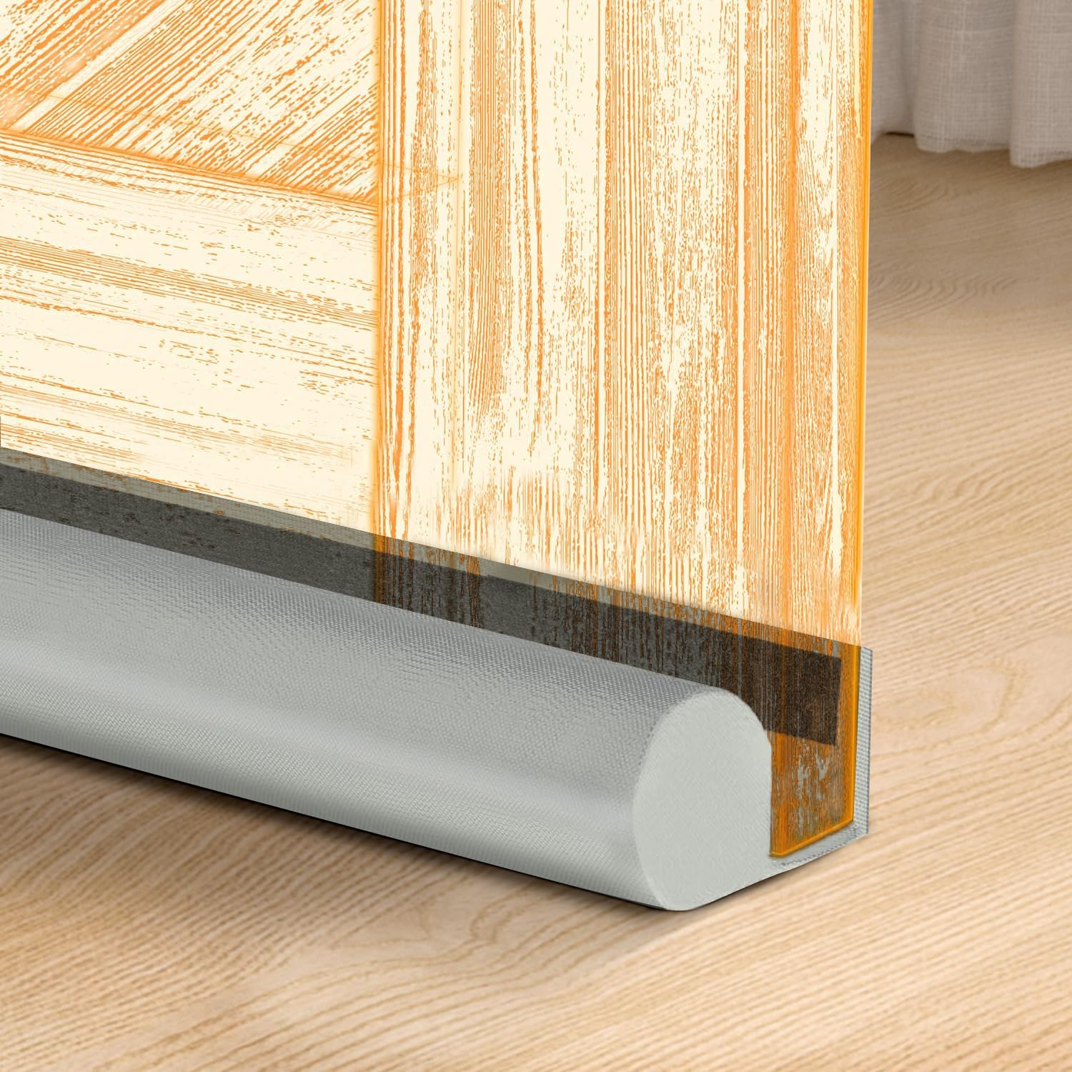 Mastery Mart Door Draft Stopper - Soundproof Door Seal and Premium ...