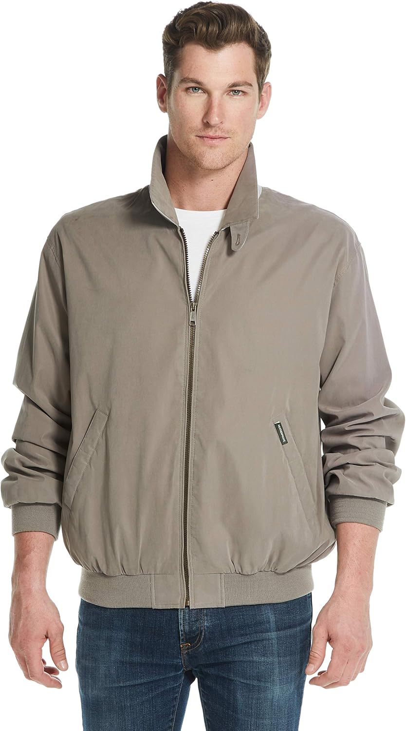 Weatherproof Garment Co. Mens Microfiber Classic Golf Jacket ...