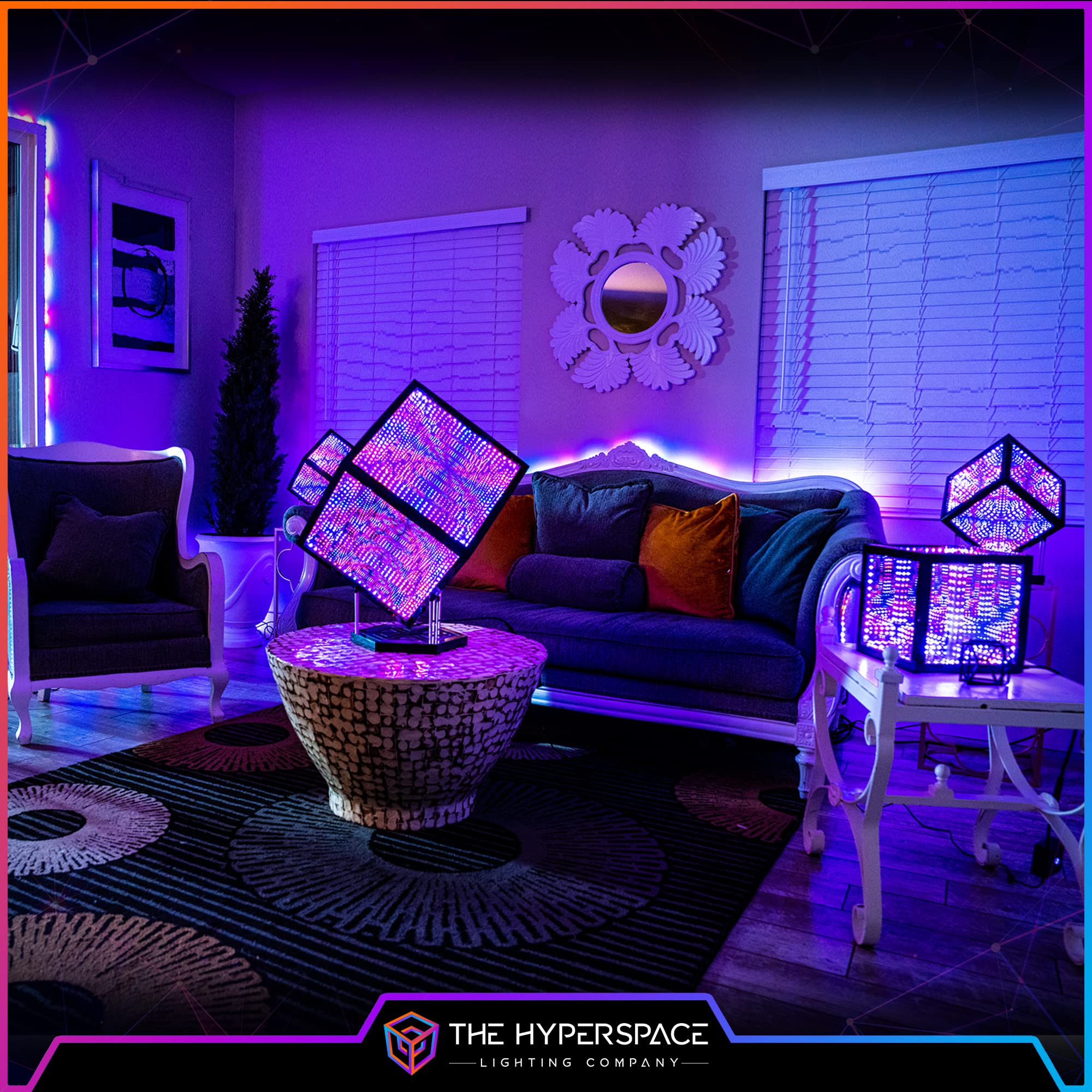 Mua The Hyperspace Lighting Company HyperCube Infinity Cube LED Light ...