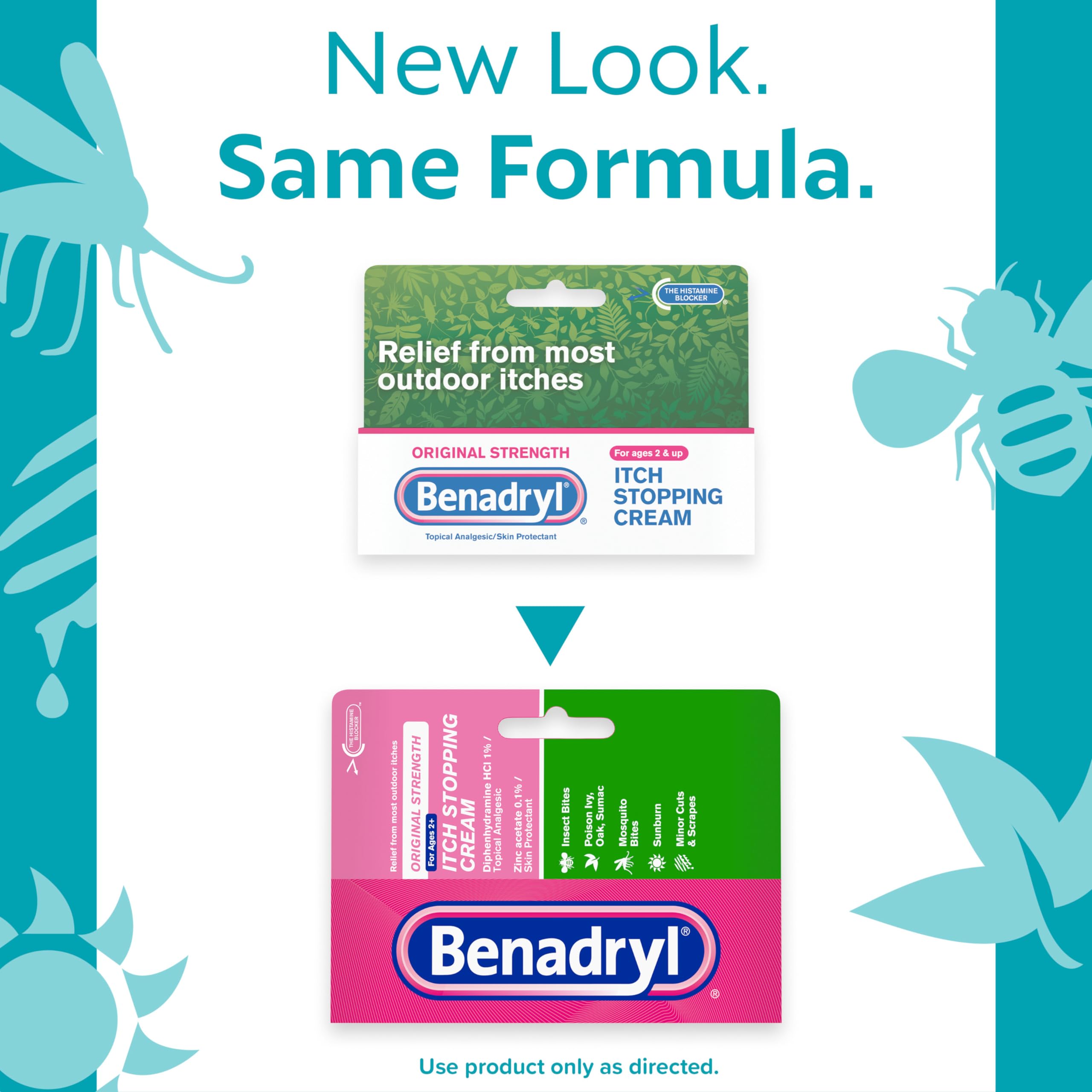 Mua Benadryl Original Strength Itch Stopping Anti-Itch Cream ...