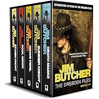 Jim Butcher's Dresden Files - 20th Anniversary Box Set: Books 1-5 in ...