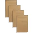 Amazon.com : Miliko A5 Kraft Paper Series A5 Softcover Notebooks ...