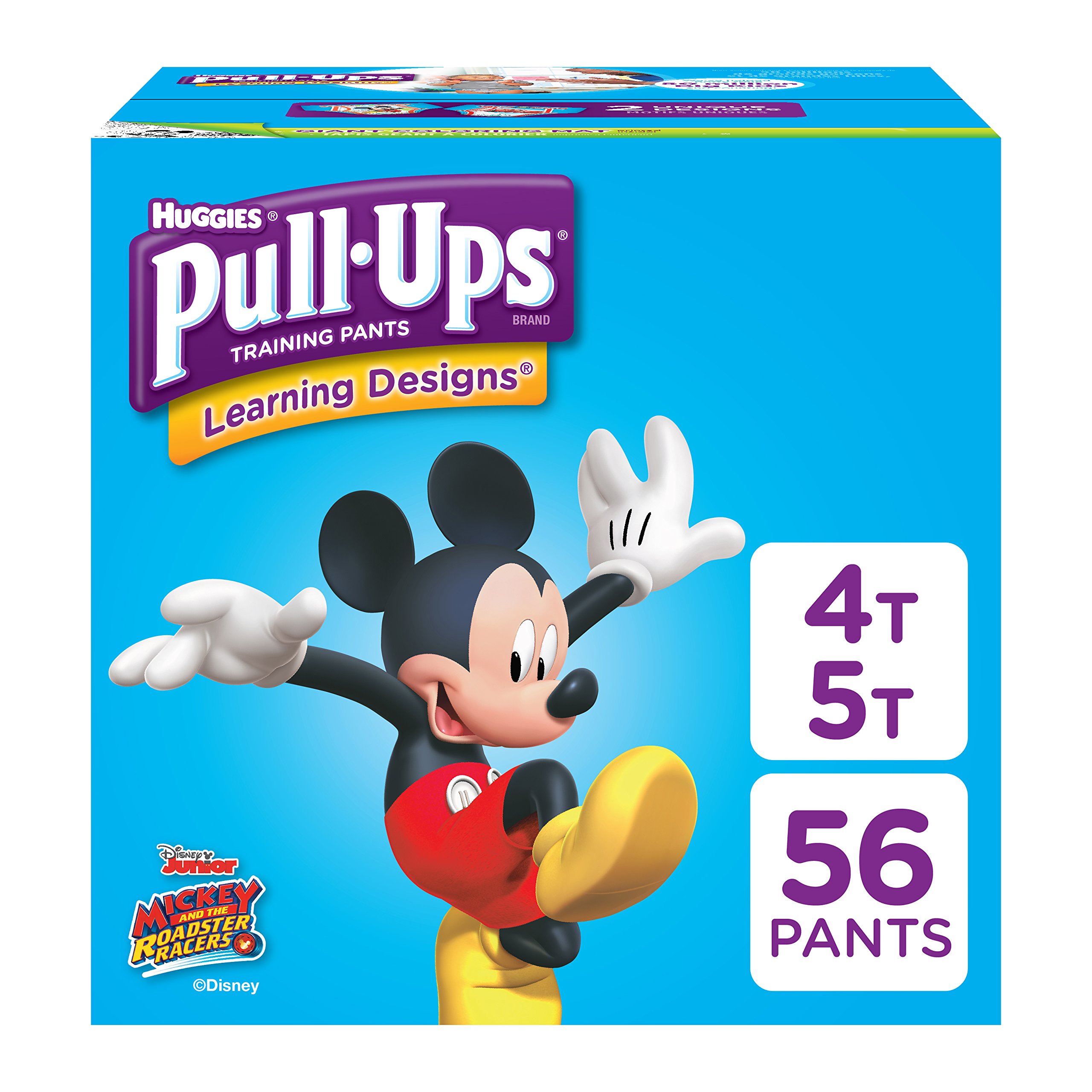 Amazon.com: Pull-Ups Training Pants with Learning Designs for Boys, 4T ...