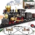 Amazon.com: Train Set for Kids Remote Control Train Toys w/Steam ...