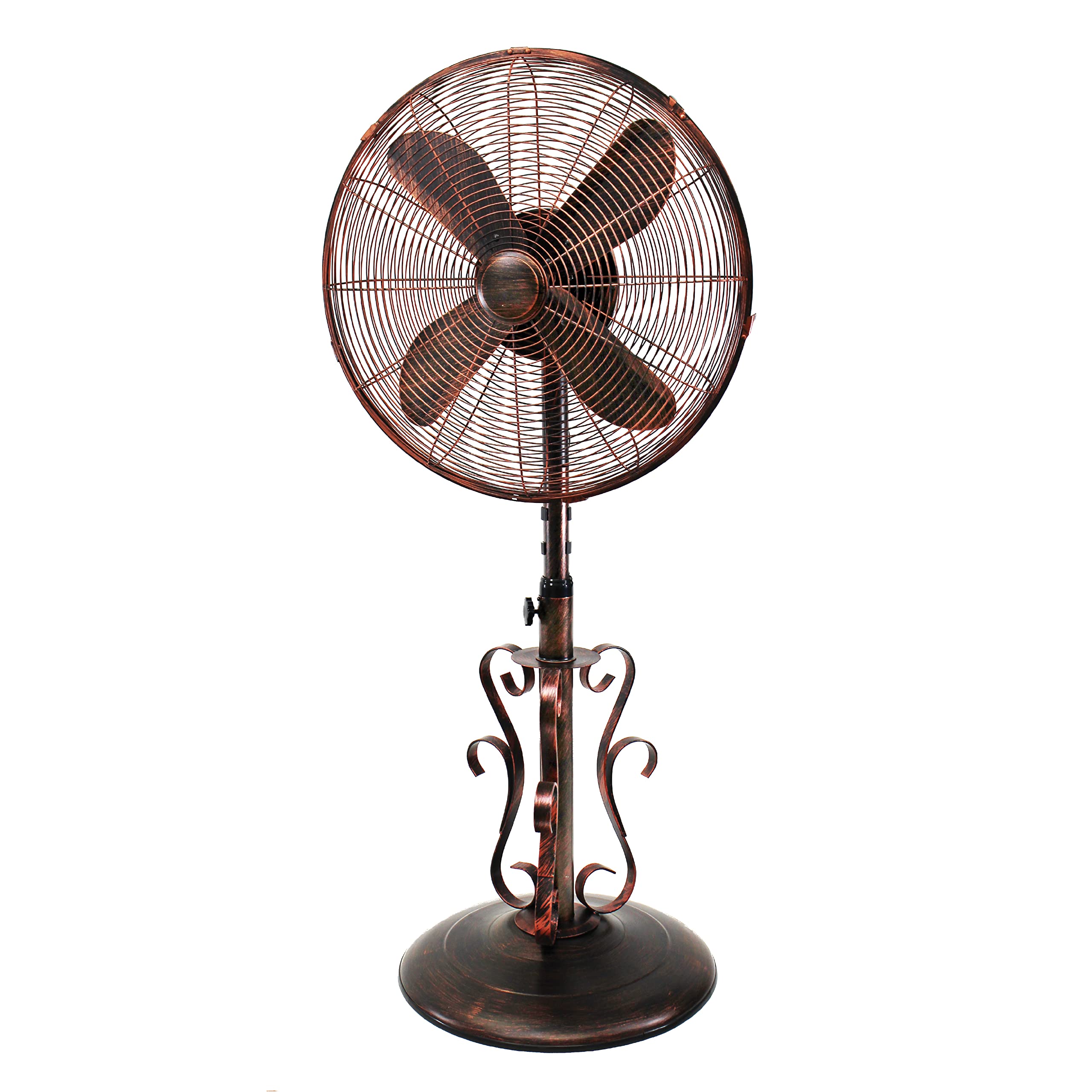 DecoBREEZE Oscillating Outdoor Fan with Misting Kit, 3-Cooling Speed ...