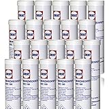 24x 400g EUROLUB LANGZEITFETT LZF 2 BLAU SCHMIERFETT FETTKARTUSCHE ...