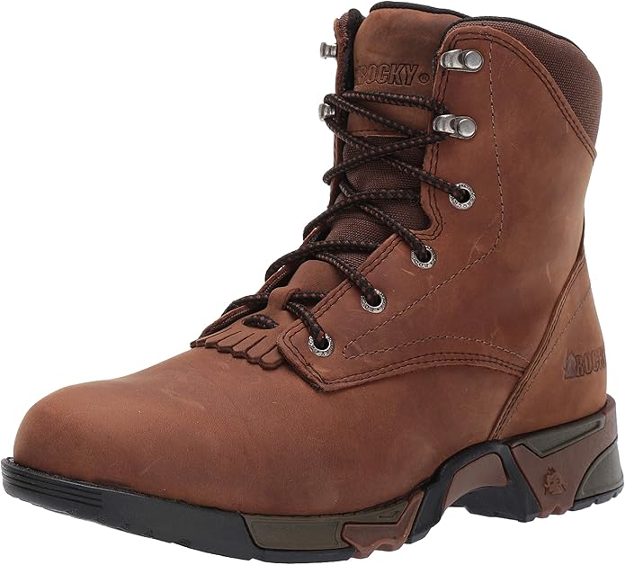 ROCKY Rkk0137 Botas de construcción para Mujer, Marrón, 6 US: Amazon ...
