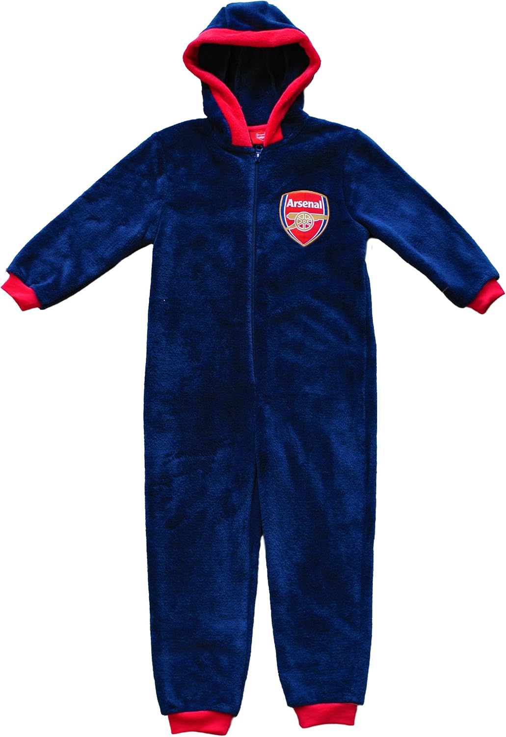 ThePyjamaFactory Polar Fleece Arsenal FC Onesie Arsenal Football Club ...