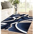 Amazon.com: Persian Area Rugs 2305 Modern Abstract Area Rug Carpet ...