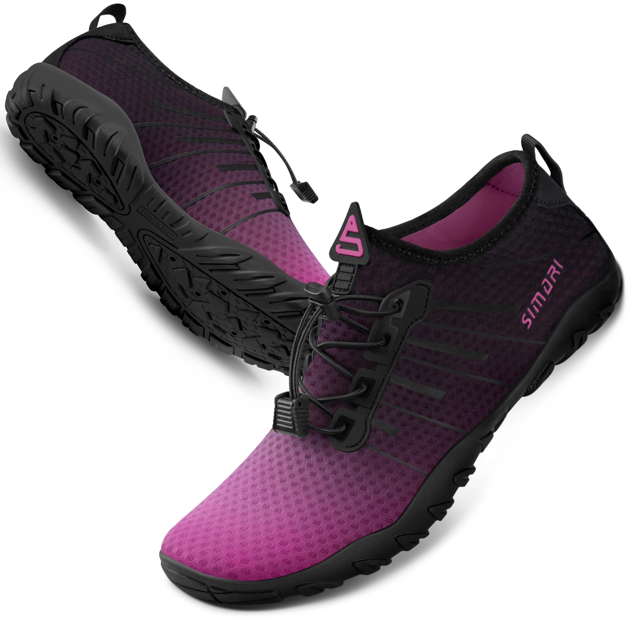 SIMARI Water Shoes for Women Men - Barefoot Quick-Dry Aqua Socks ...