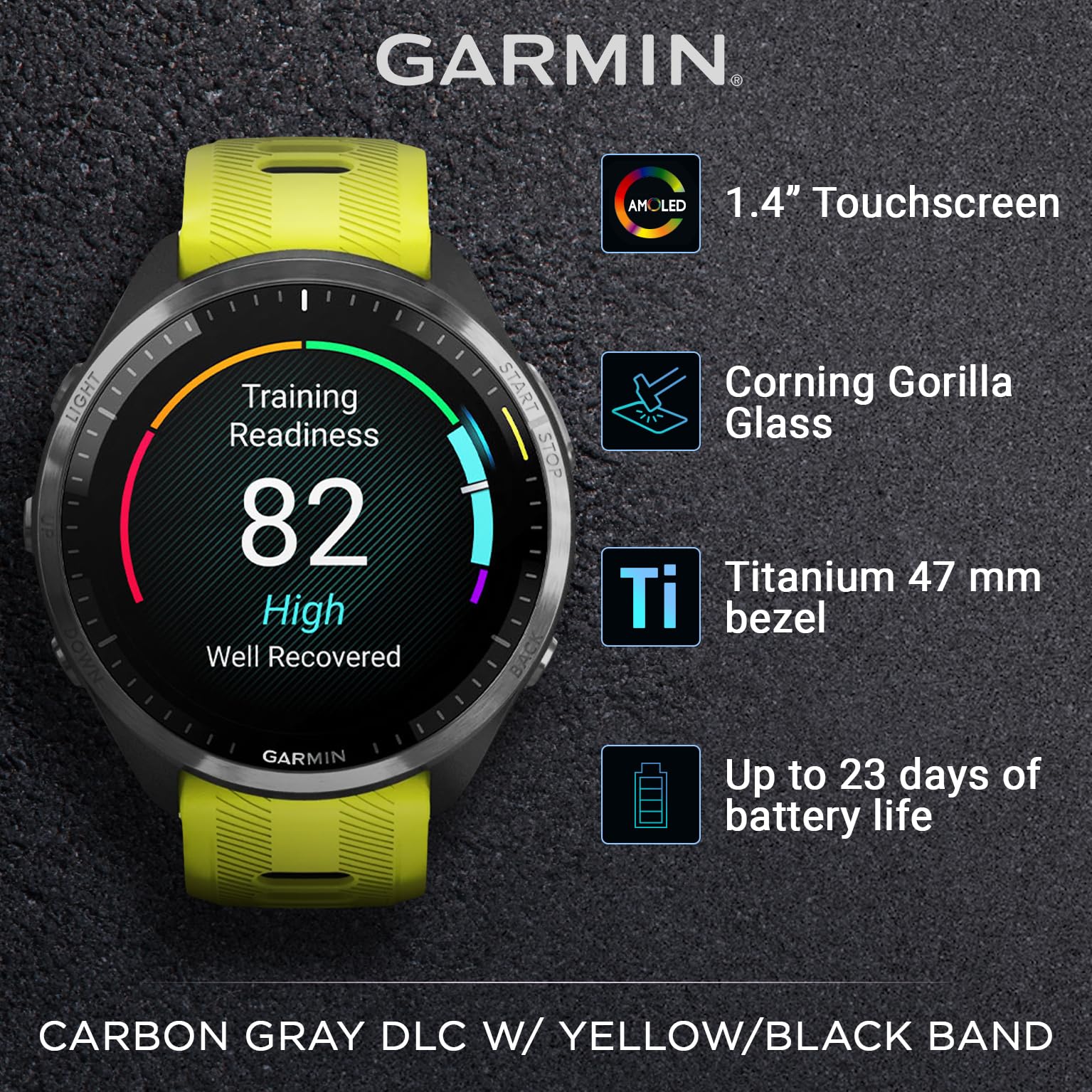 Mua Garmin Forerunner 965 Premium GPS Running and Triathlon 47 mm ...