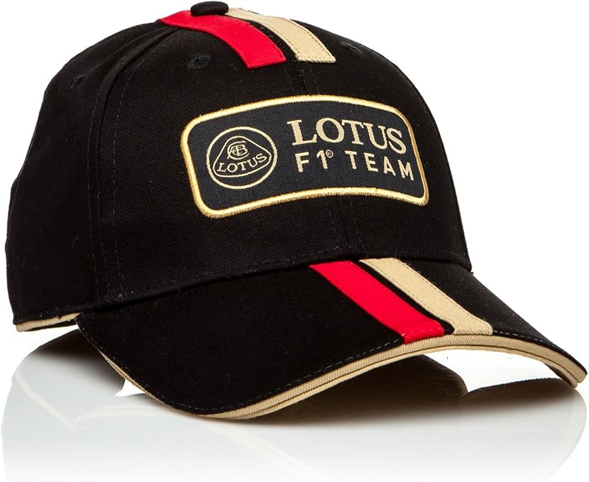 Amazon.com: Lotus F1 Replica Team Kids Cap 2014 Black/Gold: Clothing