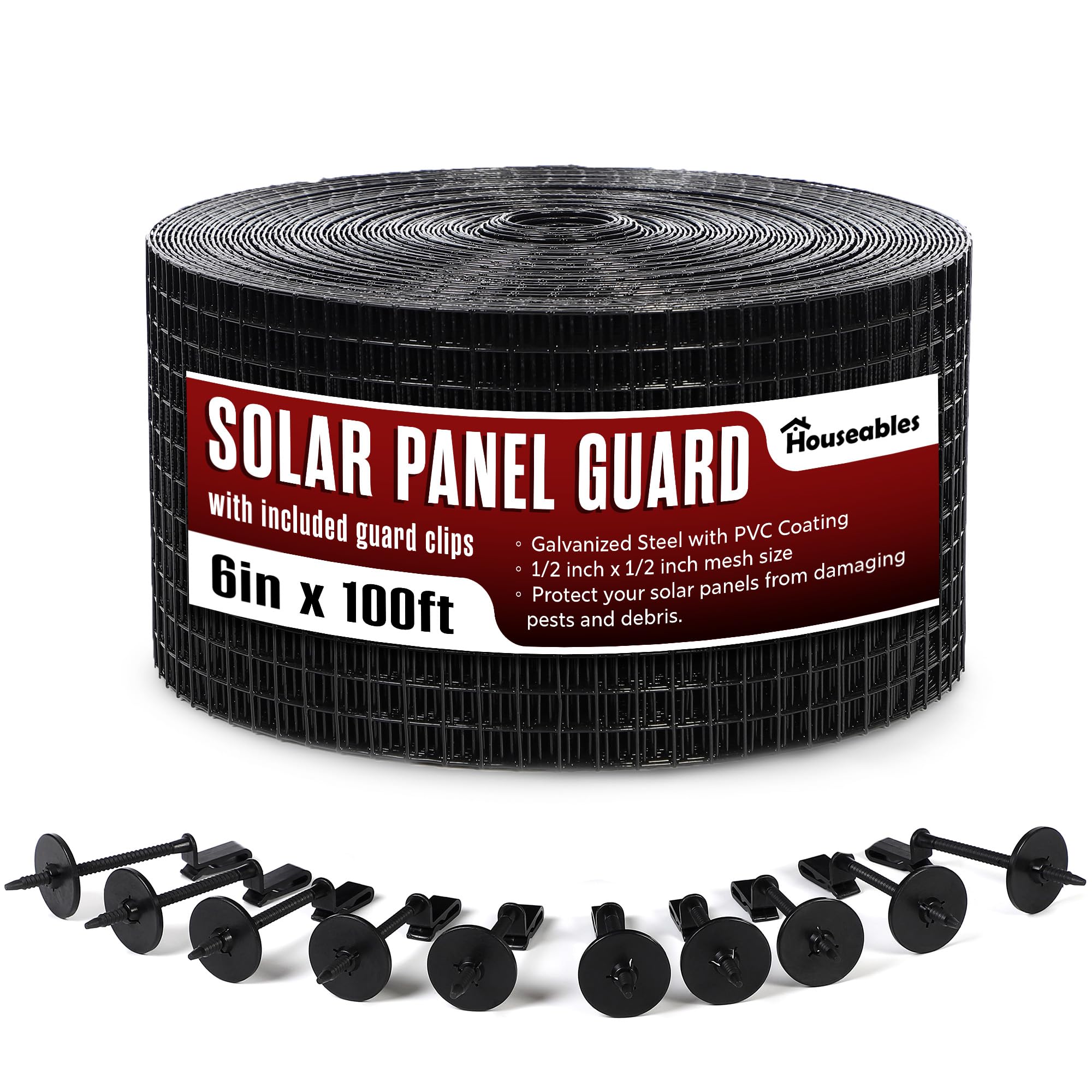 Critter Guard, Solar Screens, Solar Panel Bird Guard, Screen Fence ...
