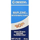 Amazon.com: Crescent Mapleine Imitation Maple Flavoring 2oz Bottle ...