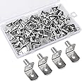Amazon.com: 50 Pcs Shelf Pegs Pins，1/4 Inch Upgraded Diameter L-Shaped Perforated Nickel Plated ...