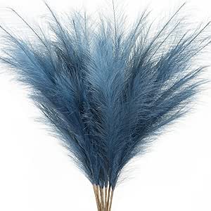 Amazon.com: ZIFTY 7-Pcs 38"/3.1FT Faux Pampas Grass Large Tall Fluffy ...