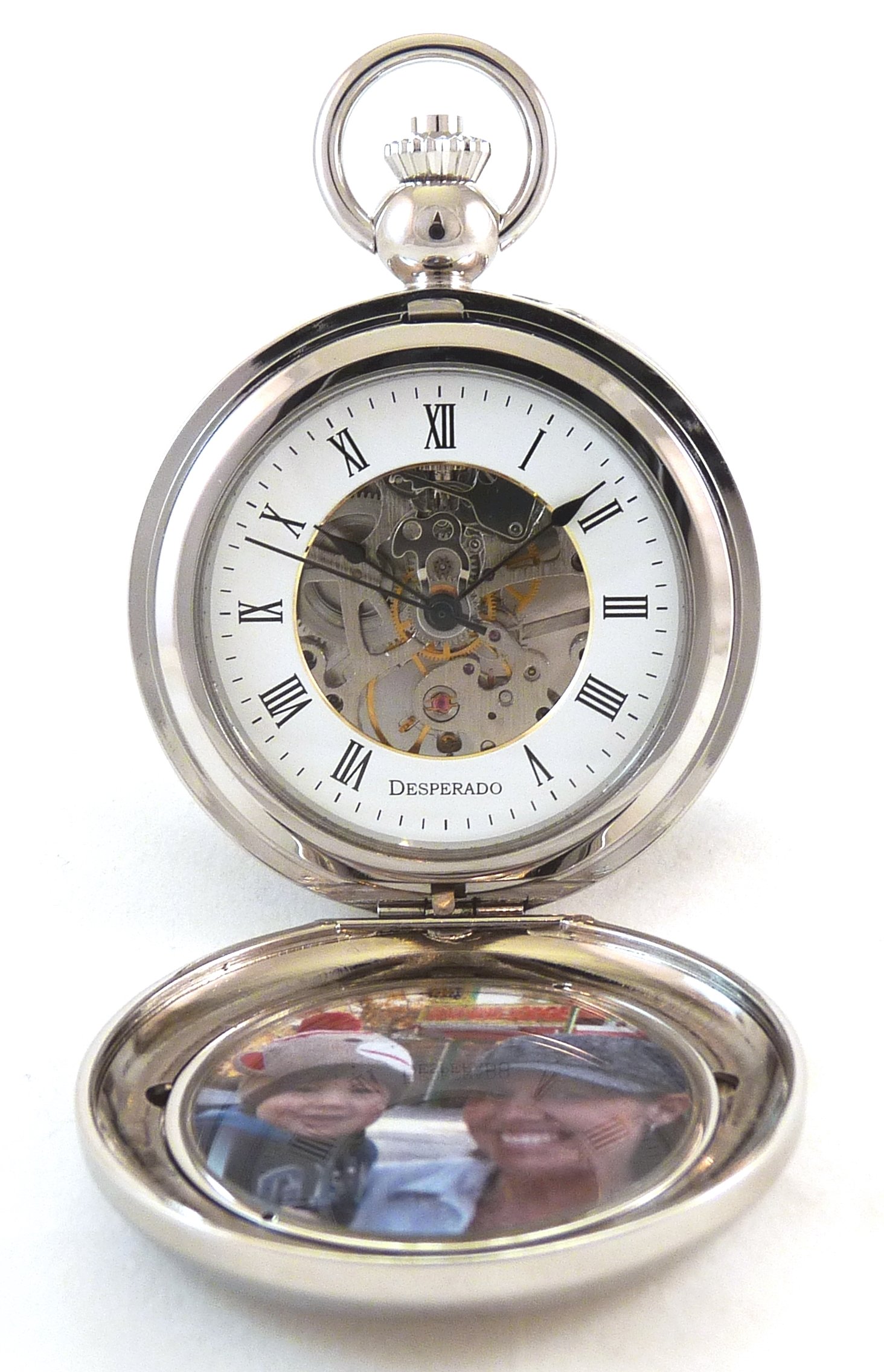 Mua Desperado "Riverside Chrome Photo Insert Picture Frame Pocket Watch ...