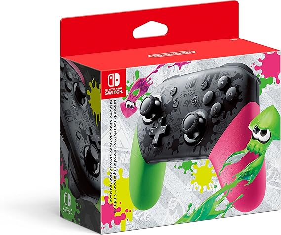 Manette Nintendo Switch Pro édition Splatoon 2: Amazon.fr: Jeux vidéo