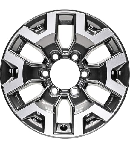 16x8 Silver Rims Vision 353 Turbine Silver Wheel - 16x8 6x5.5 +0mm Off ...