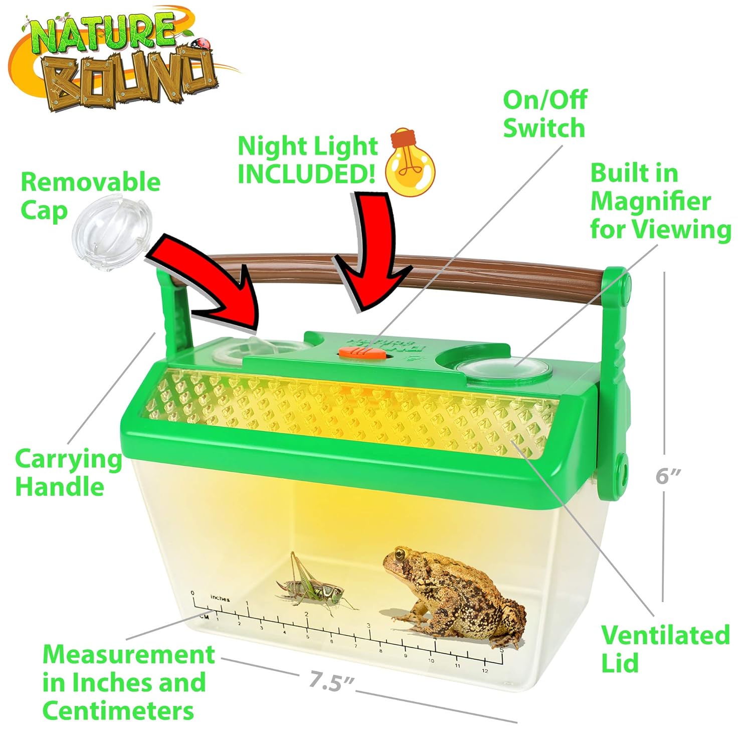 Black Friday Nature Bound Bug Catcher Critter Barn Habitat For Indoor ...