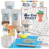 Amazon.com: Ahakito Air Dry Clay for Adults, Pottery Clay DIY Kits for ...