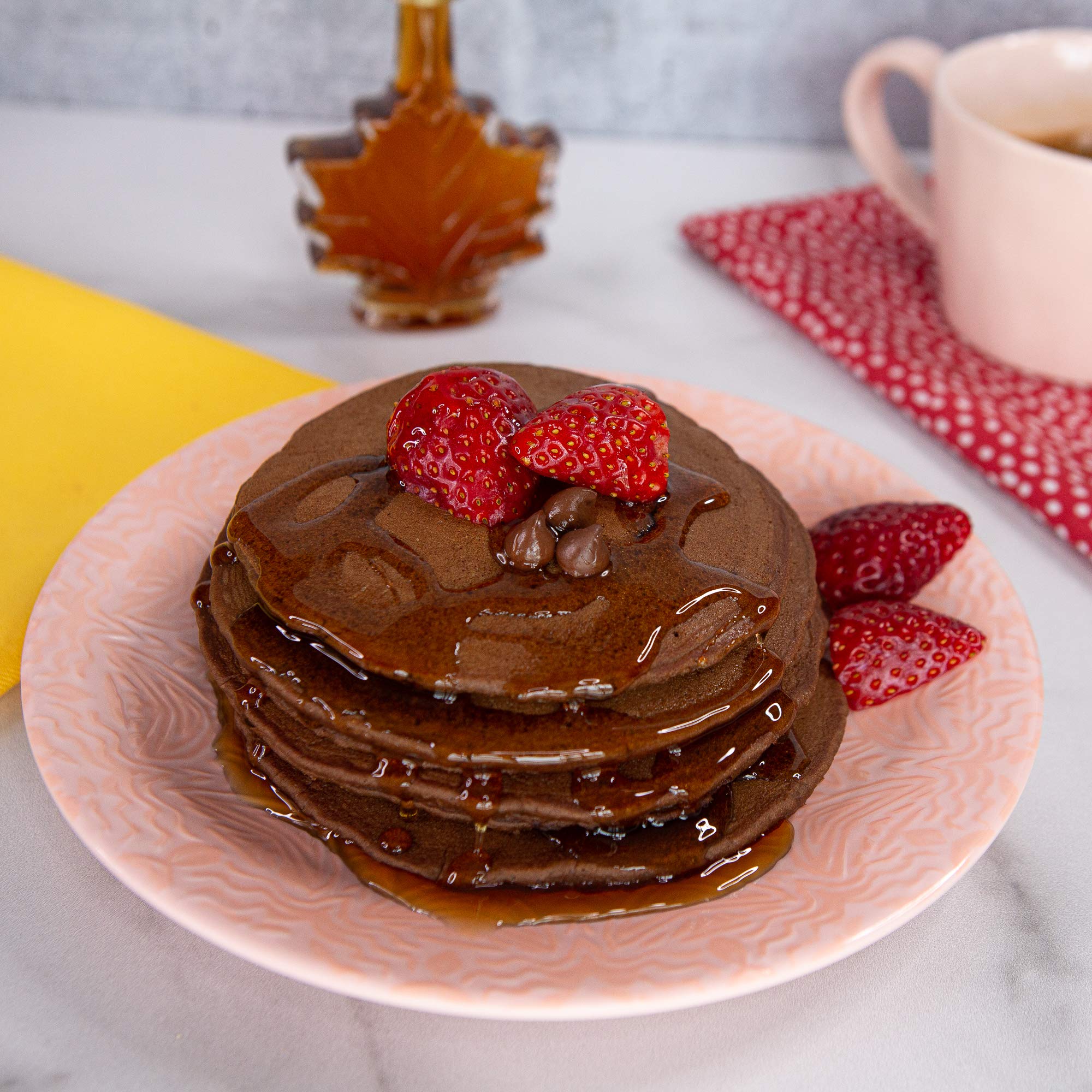 HighKey Snacks Keto Food Pancake Mix Chocolate Low Carb Gluten highkey-snacks-keto-food-pancake-mix-chocolate-low-carb-gluten