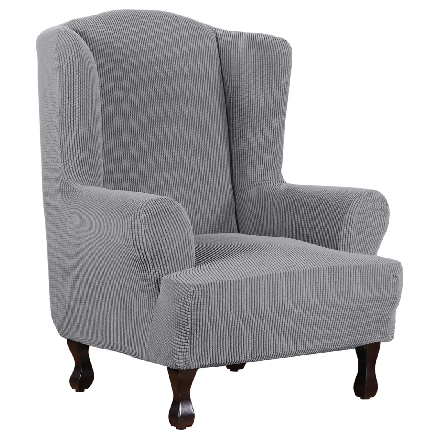 H.VERSAILTEX Wing Chair Slipcover Chair Covers for Wingback Chairs ...