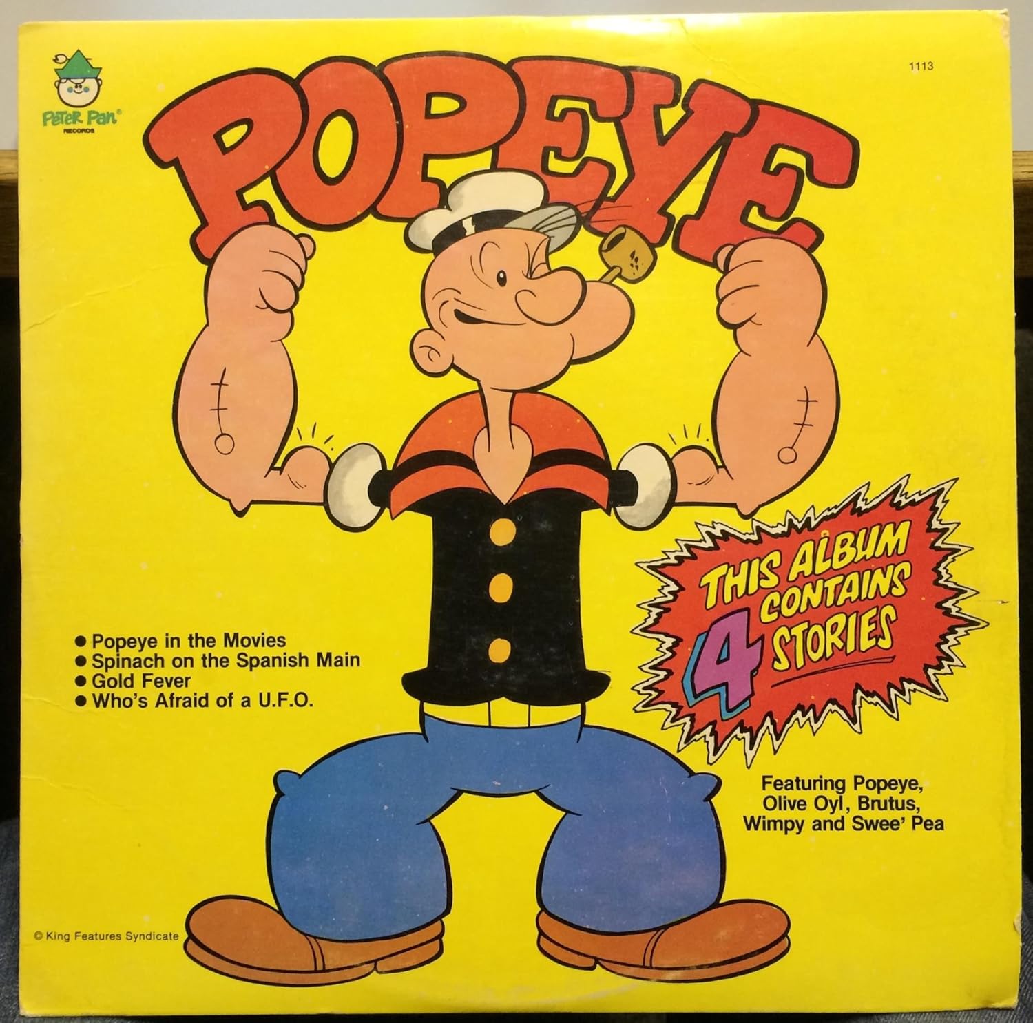 Popeye - Popeye Popeye The Sailor Man vinyl record - Amazon.com Music