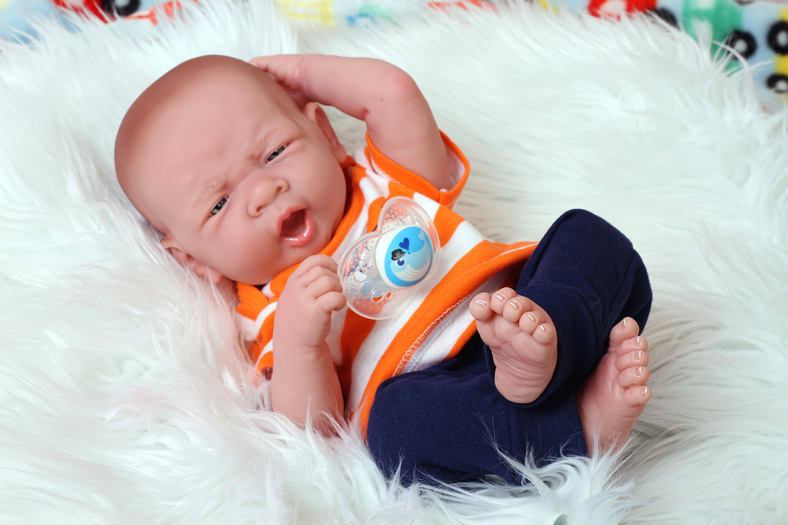 Boneco Reborn Recém Nascido Daniel - Minha Bebê Reborn