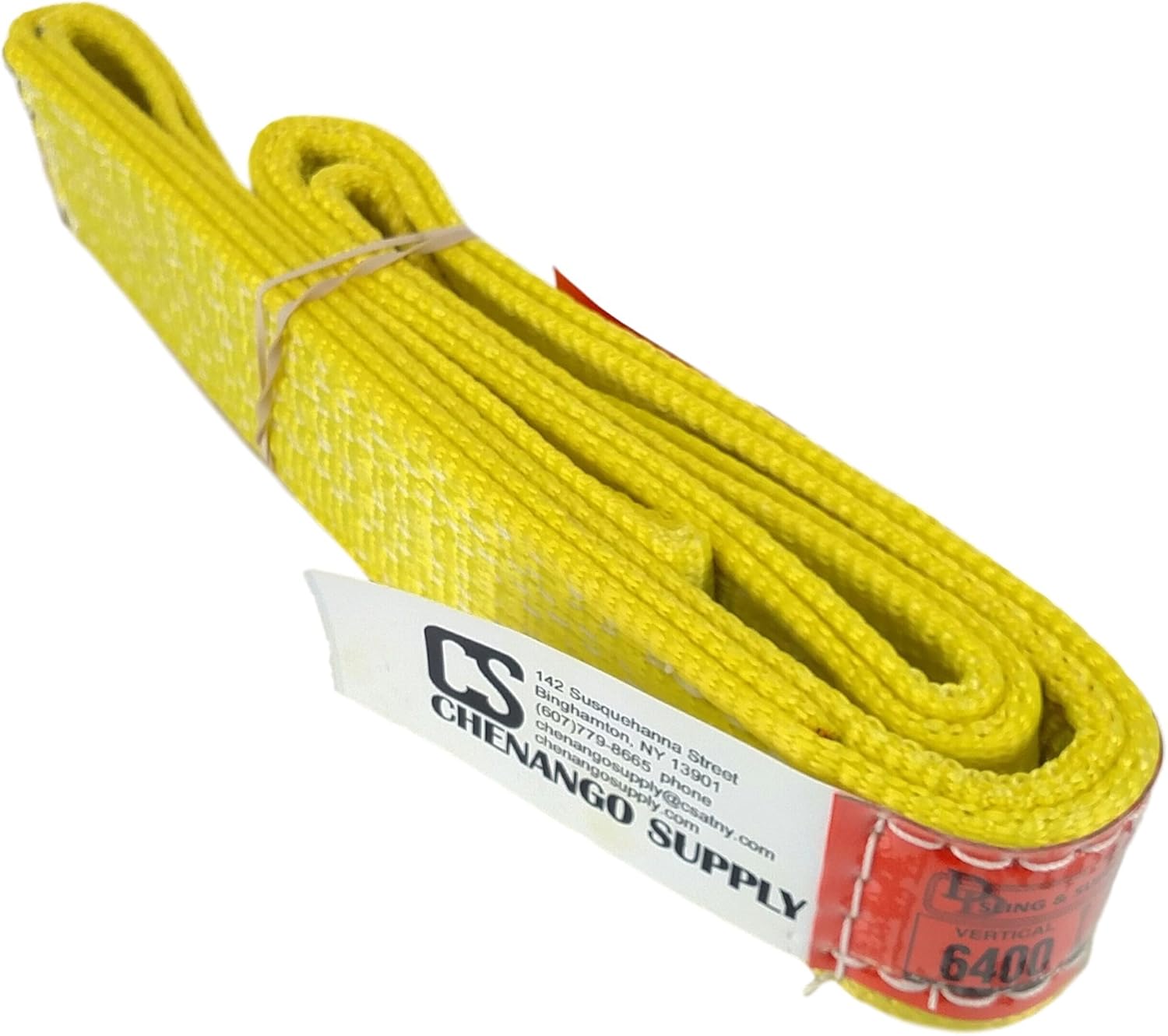 Heavy Duty Polyester Lifting Slings 1 x 14 6,400 Basket Load Capacity 2,600 Choker DD Sling Flo ...