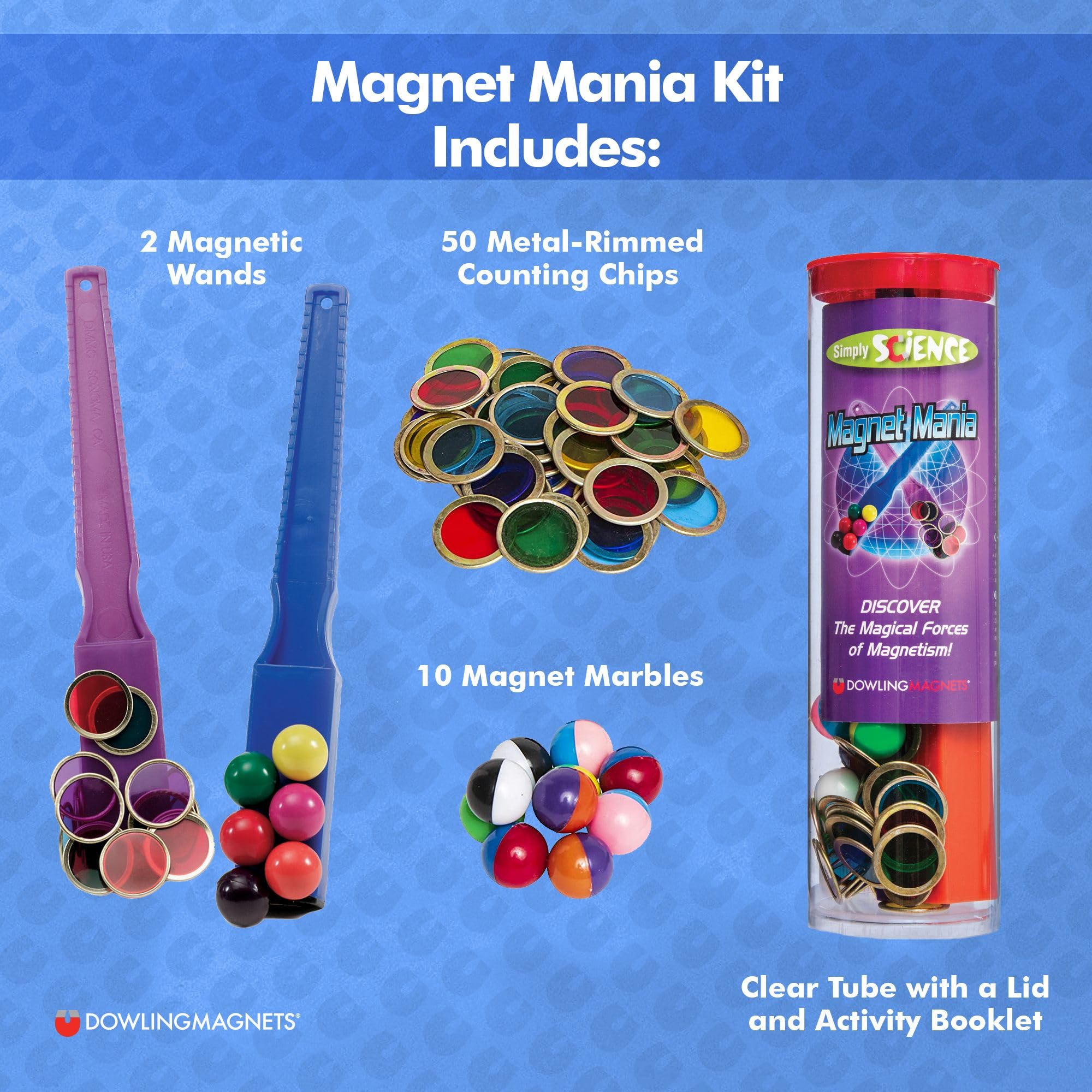 Mua Dowling Magnets Magnet Mania STEM Toy – Fun Magnet Kit for Kids ...