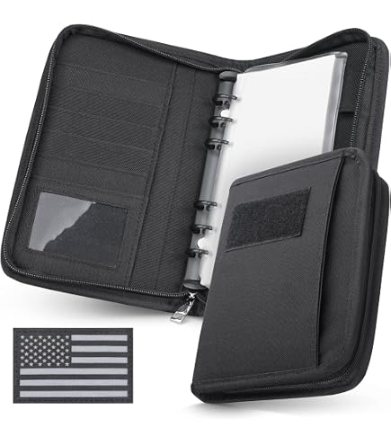 Padfolio Binder Kosibate Tactical Notebook Padfolio - 5.5x8.5 Inch ...