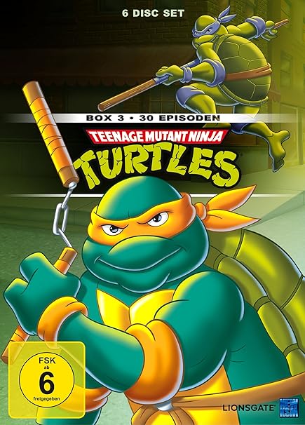 Teenage Mutant Ninja Turtles - Box 3 [6 DVDs]: Amazon.de: Joe DiStefano ...