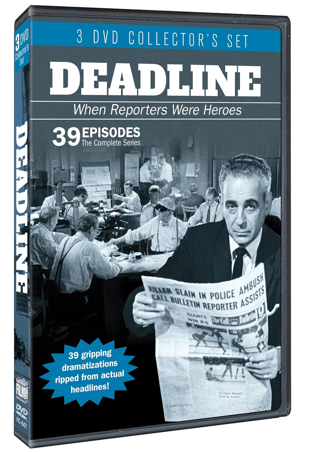 Amazon.com: Deadline: The Complete 39 Episode Series!: Paul Stewart ...