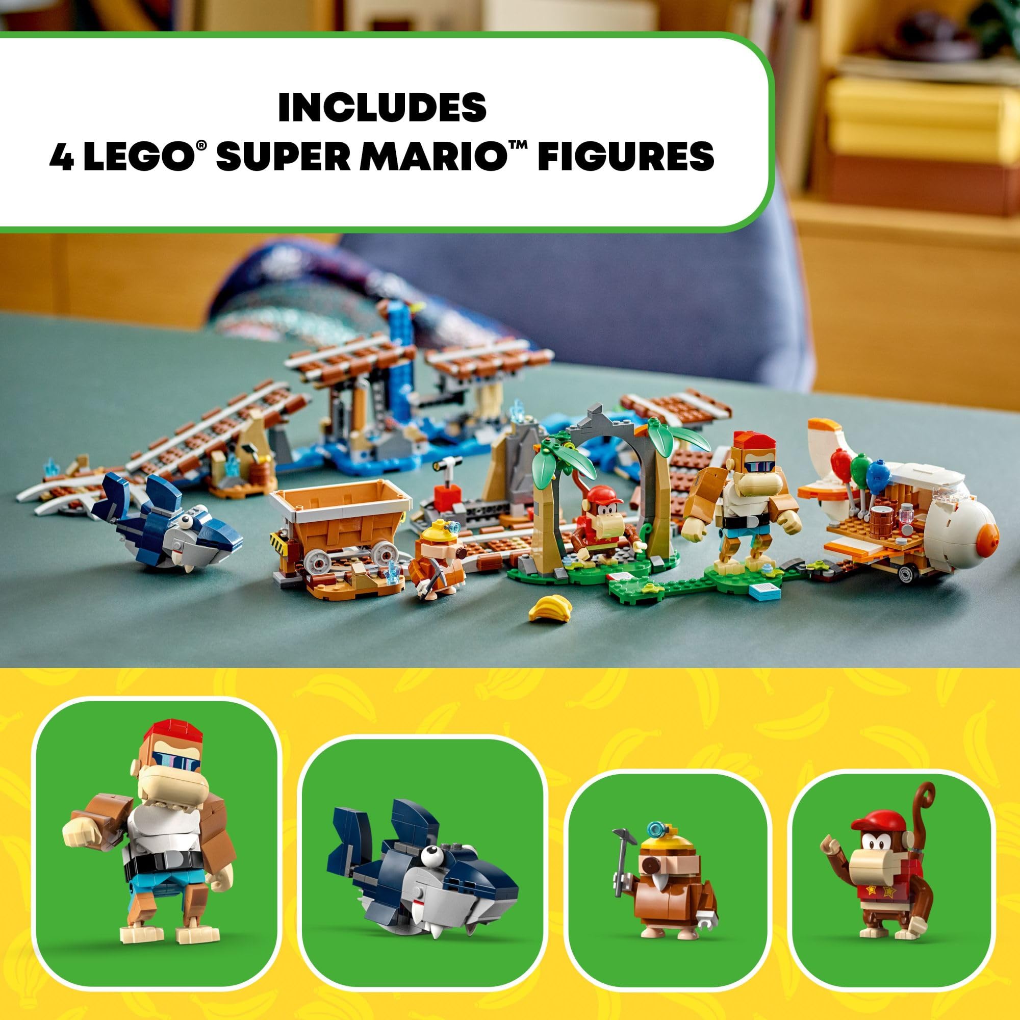 Mua LEGO Super Mario Diddy Kong's Mine Cart Ride Expansion Set 71425 ...