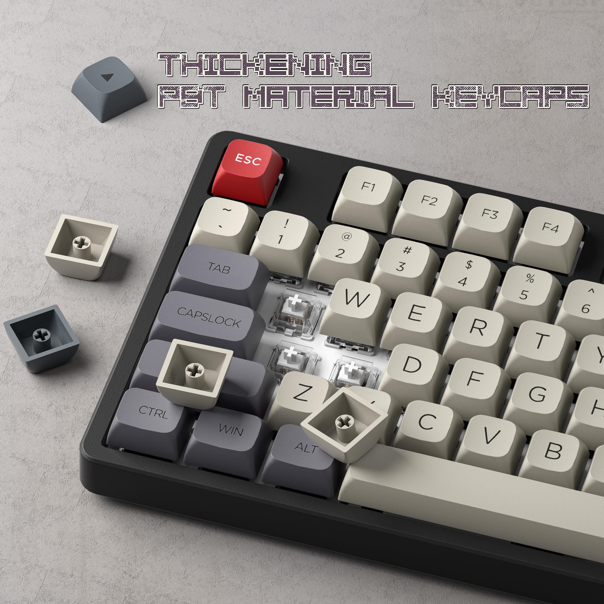 Mua XDA Profile PBT Keycap Set, Retro Game Console Custom Keycaps, XVX ...