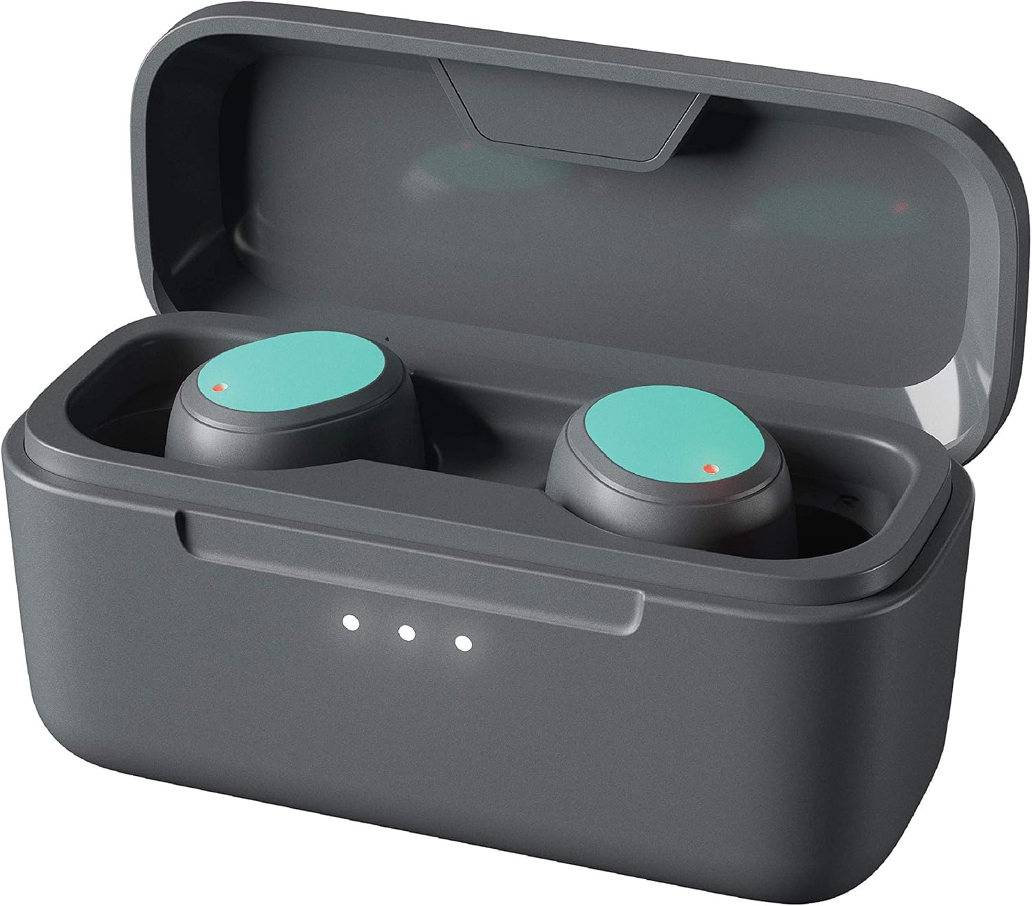 Vinyl by Skullcandy True Wireless Bluetooth Earbuds – Grey/Teal – BigaMart