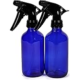 Amazon.com: Empty Blue Glass Spray Bottles (2 Pack) - BPA Free - Large ...