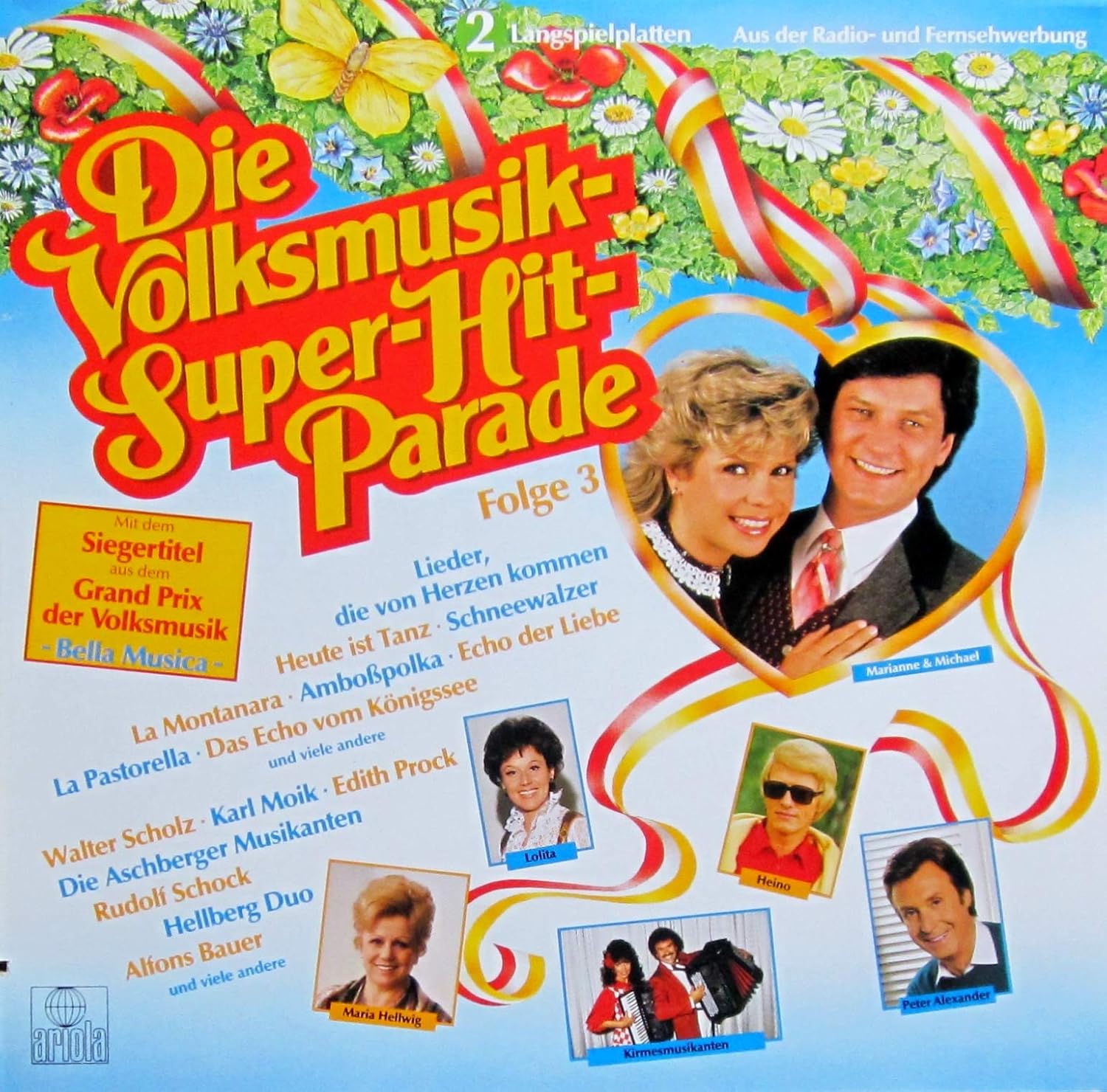 Die Volksmusik-Super-Hit-Parade - Folge 3 [2xVinyl]: Amazon.de: Musik ...